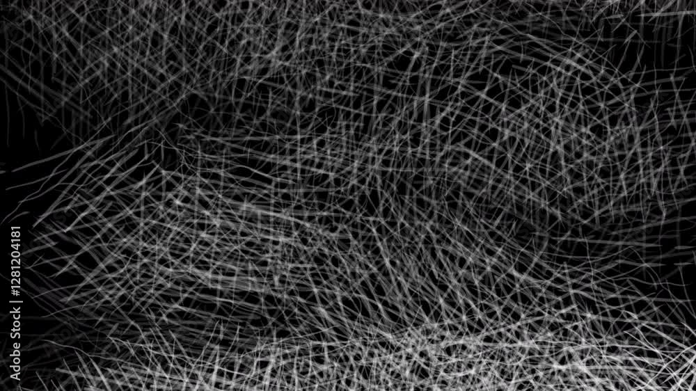 Hand Drawn Little strokes Thick Pencil Overlay Texture Animation on ...