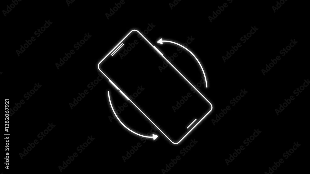 Phone rotate animation, Rotate your phone icon animation. Please Rotate ...