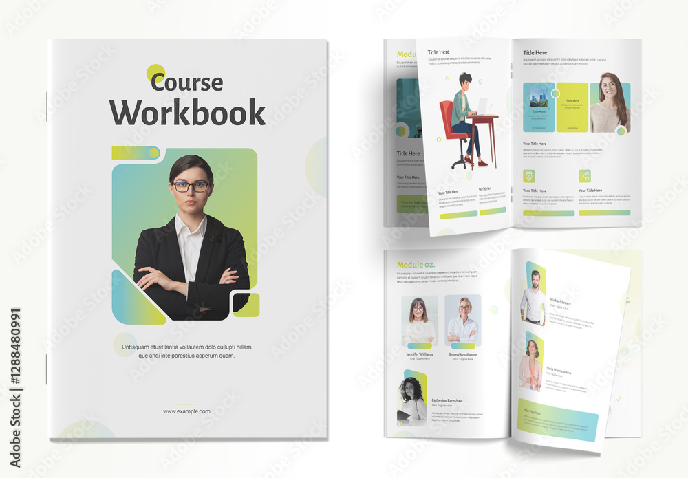 Workbook Template Stock Template | Adobe Stock