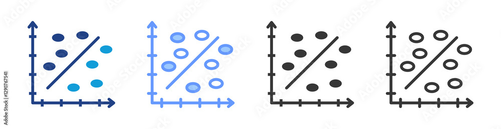 Poster Linearity icon set multiple style collection – Wall Art | UkPosters