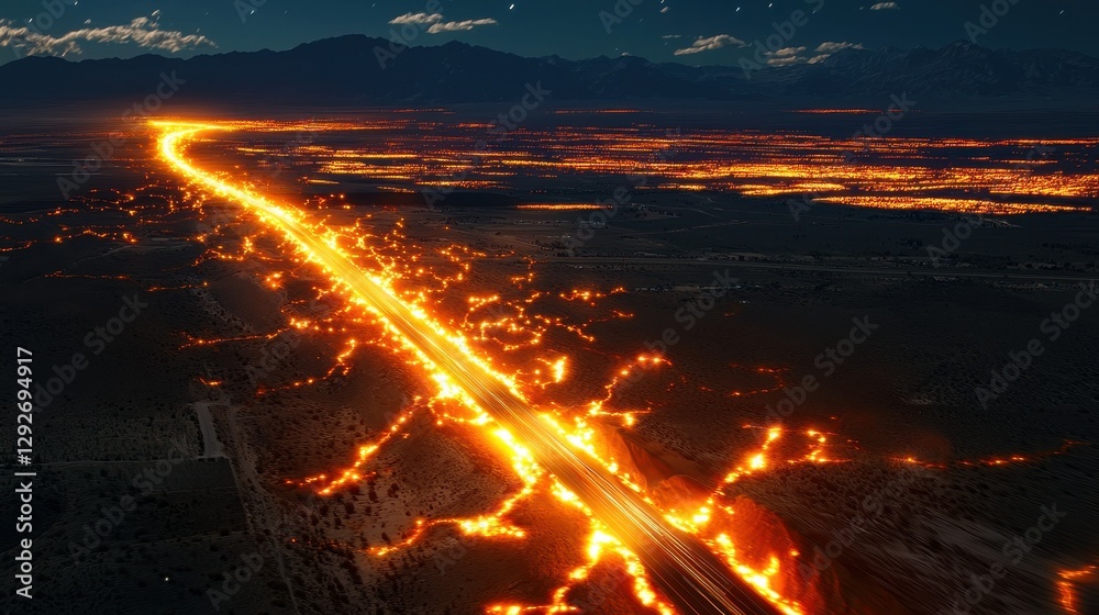 Poster A massive interstellar highway of glowing plasma connecting ...