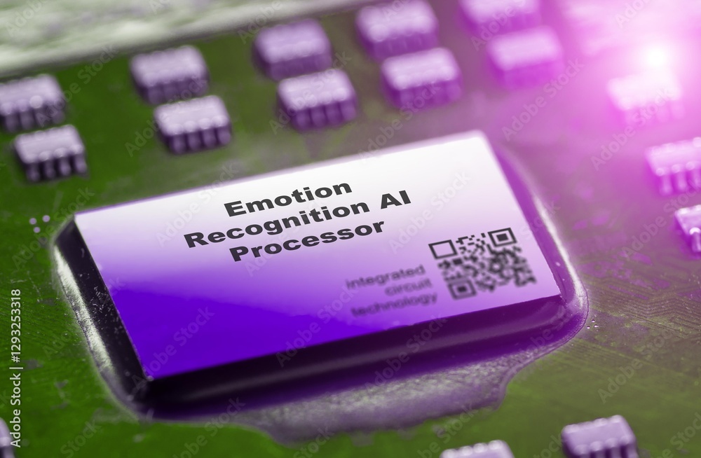 Poster Emotion Recognition AI Processor ICs for AI-powered sentiment ...