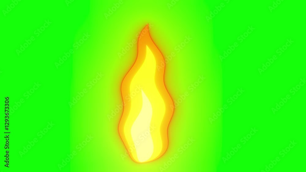 Fire animation green screen video, fire green screen, fire overlay ...