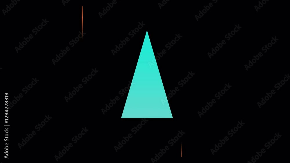 A transparent background loading animation with a rotating, glowing ...