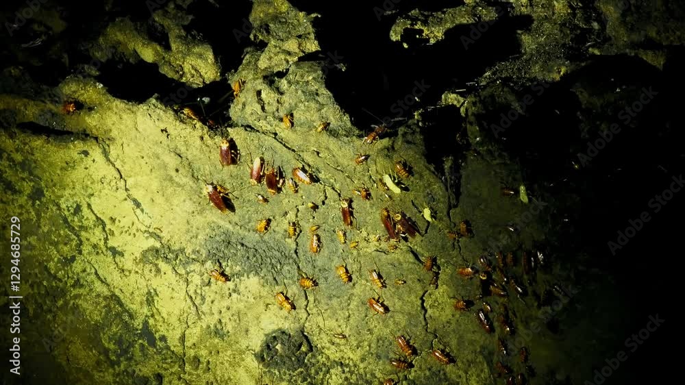 Gomantong Caves in Borneo, Malaysia, largest limestone outcrop in Lower ...