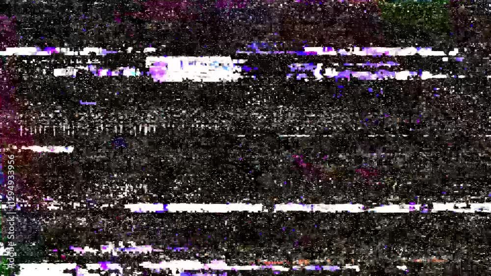 4k static Analog Glitch Abstract Background Loop Animation, Digital ...