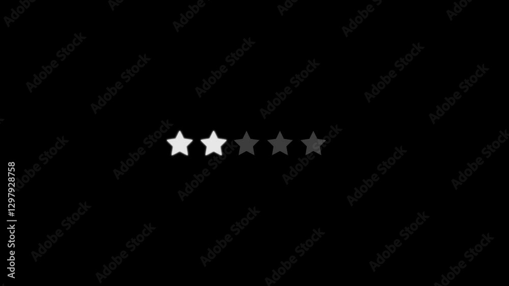 Review with two stars. Two stars for the survey, customer service, and ...