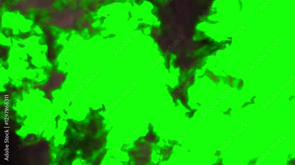 4k. Fire explosion explosion fire bomb smoke explosion animation on ...