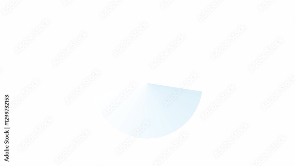 A transparent background loading animation with a rotating gradient segment that has a rounded ...