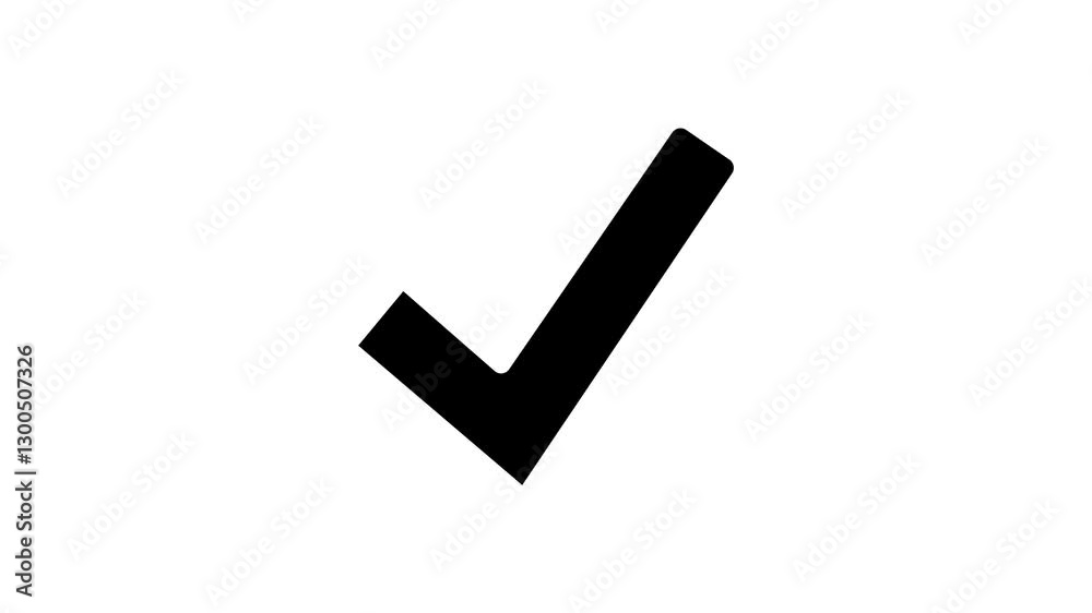 verify complete check mark sign, approved, checkmark animation, select ...