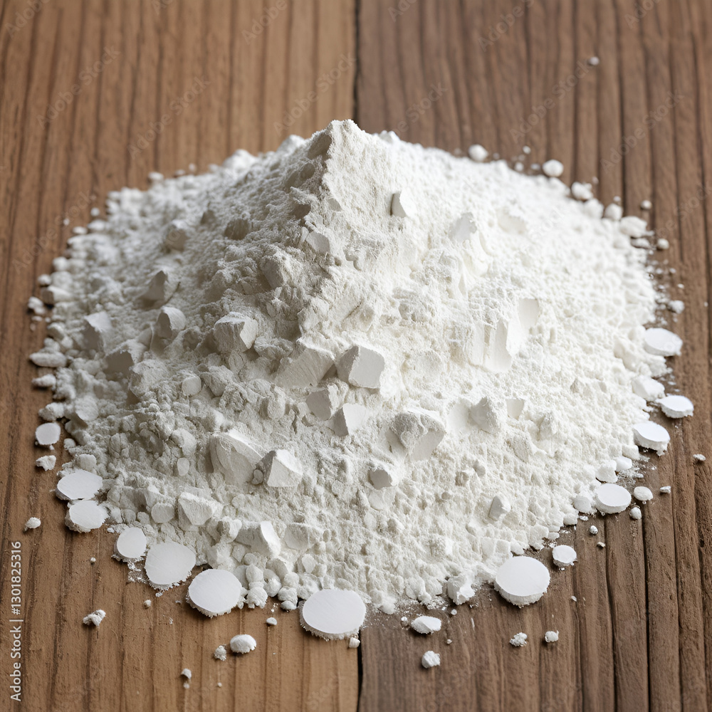 Poster zinc oxide, white powder used as a fungal growth inhibitor in ...