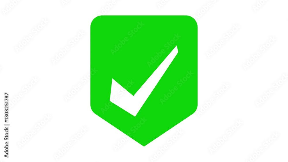 Tick check mark check button icon. Check mark icon symbol, abstract ...