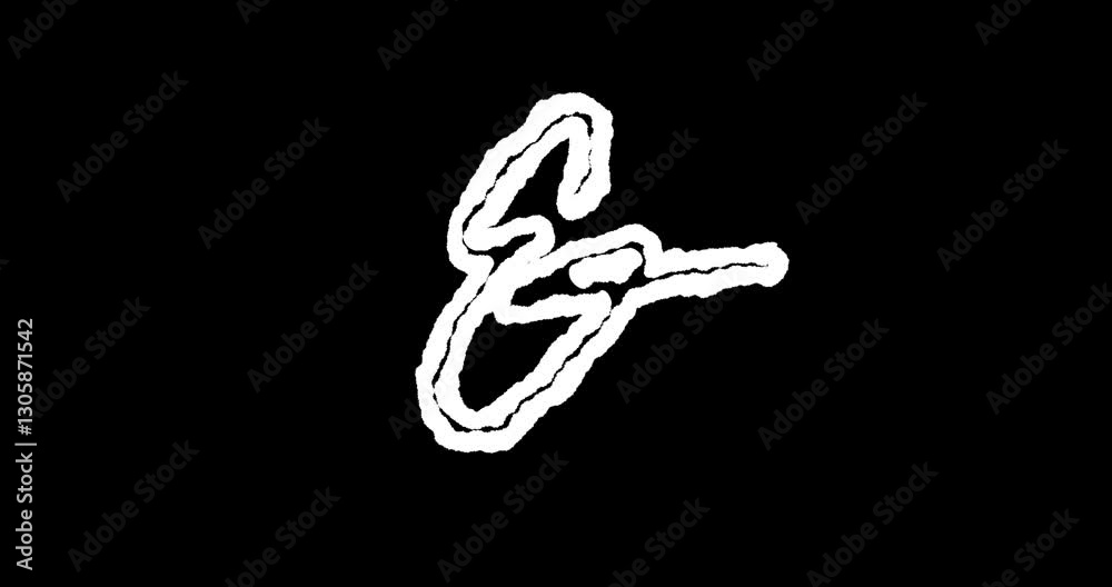 Doodle loop animation. Doodle animation elements on a transparent ...