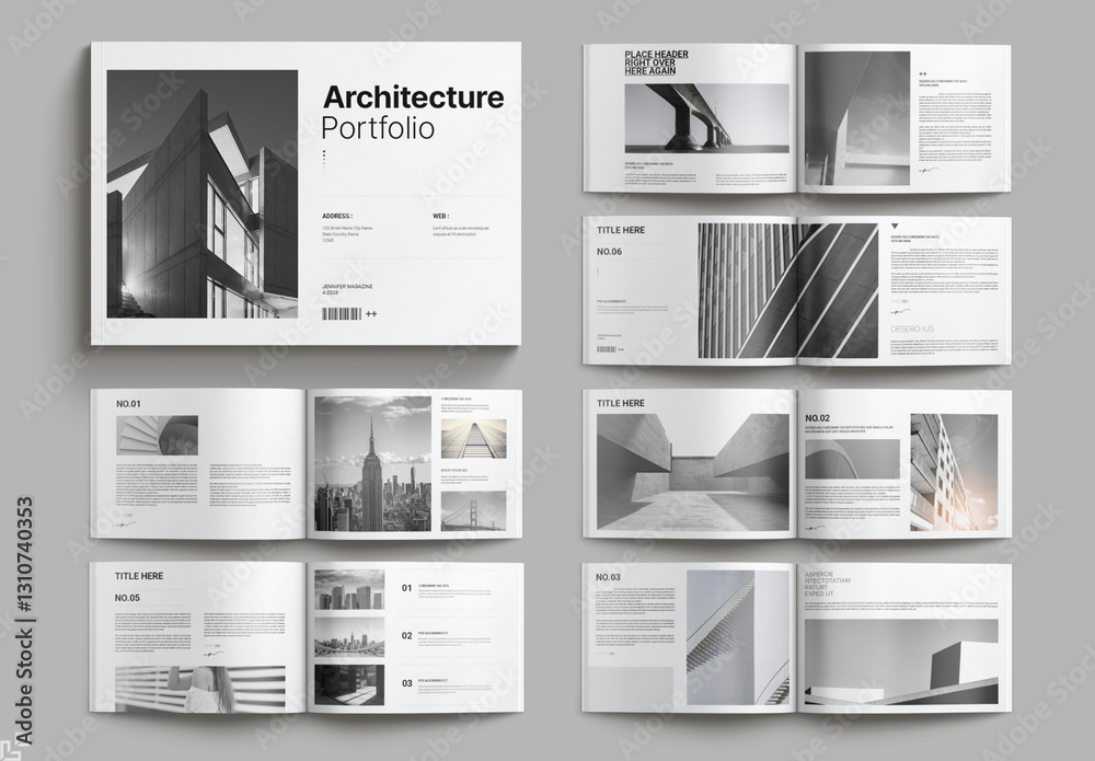 Size For Architecture Portfolio