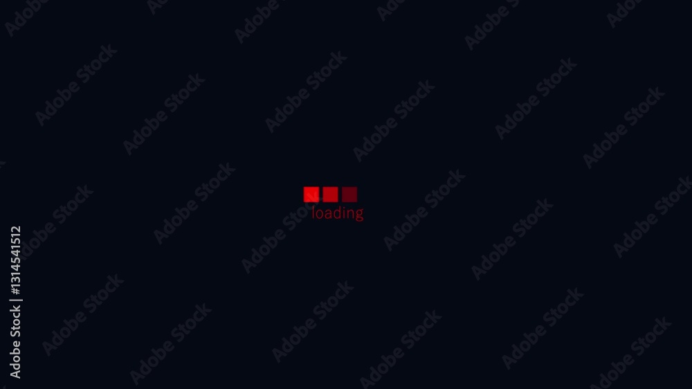 Typing loading dots on transparent background with alpha channel ...