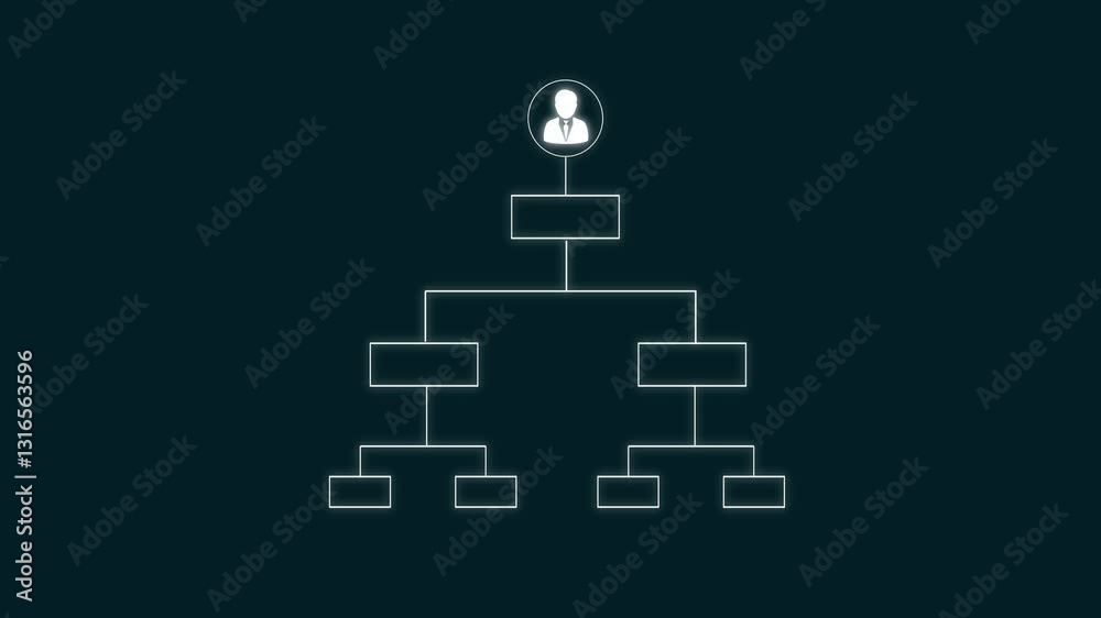Decision Tree, Flow Chart Self Drawing Animation. Decision Tree, Flow ...