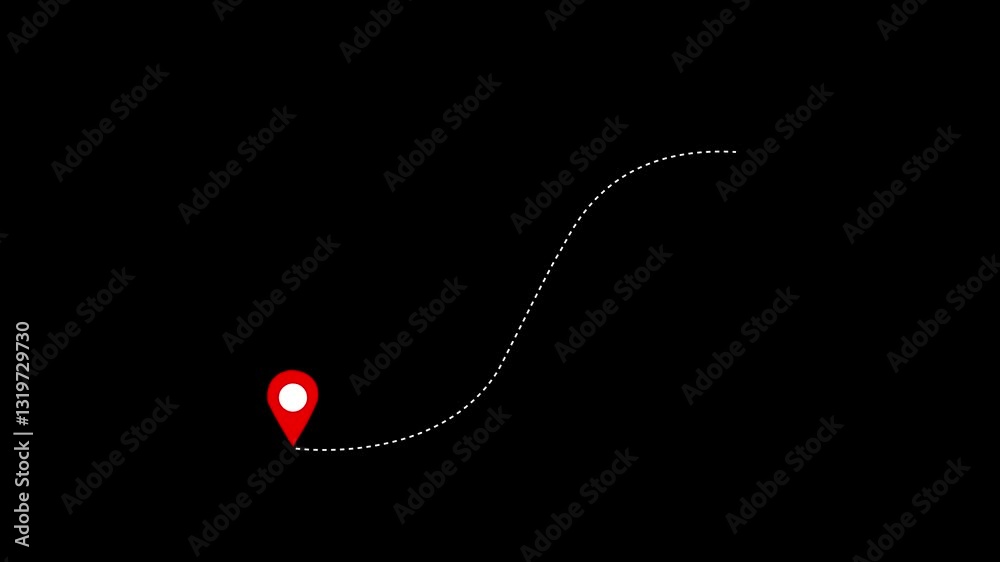 Location signal icon. Directional location pointer icon. Location ...