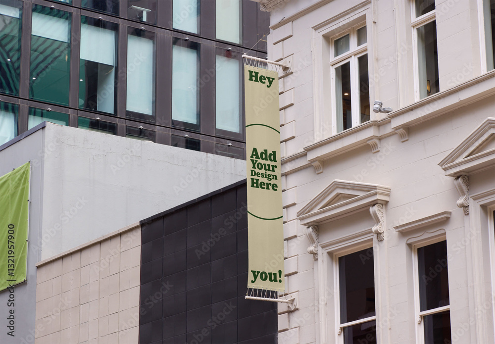 Wallscape Advertising in Urban Sydney Stock Template | Adobe Stock