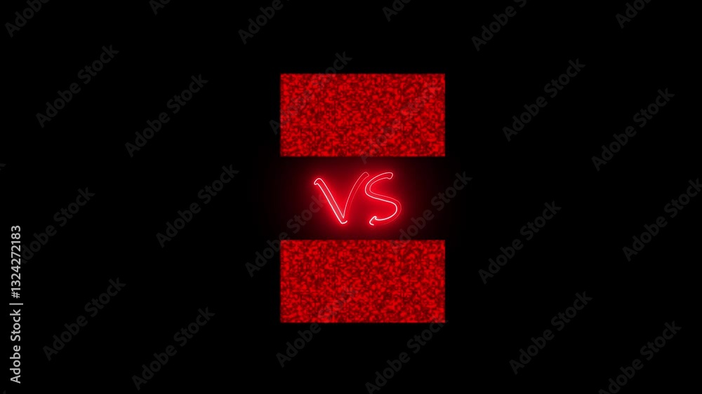 VS versus bars neon animated versus vs bars neon multiplayer co op team ...