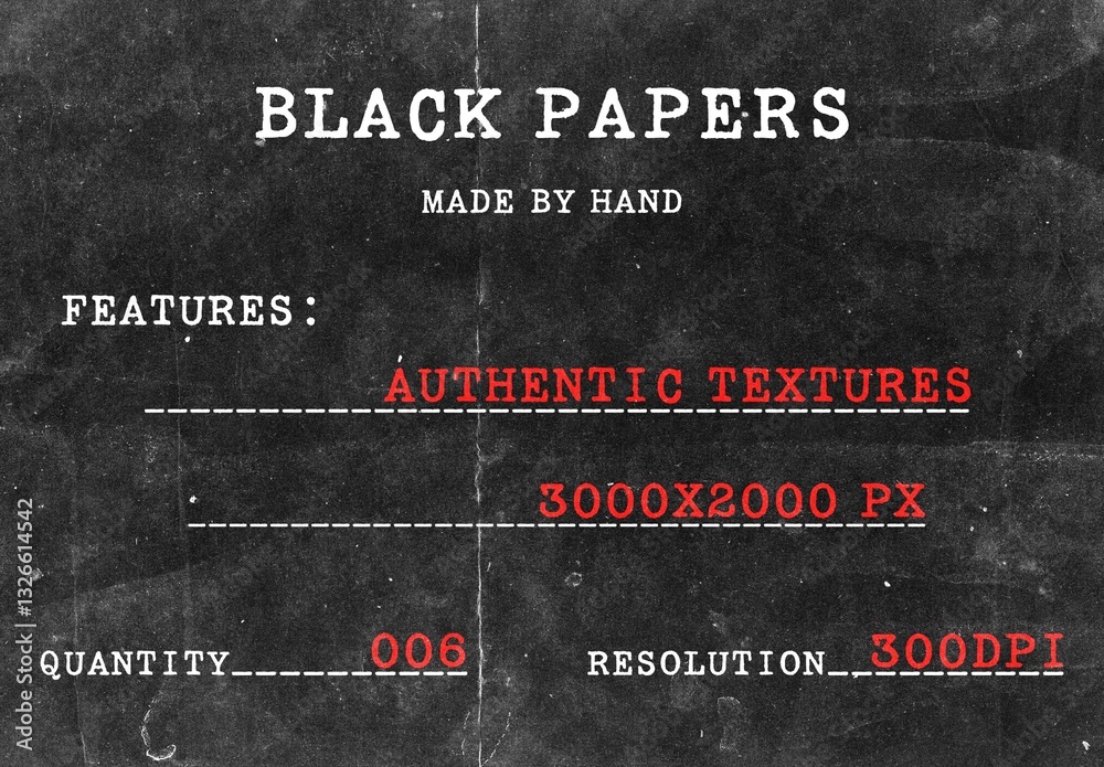 Authentic Black Paper Overlay Textures Stock Template | Adobe Stock