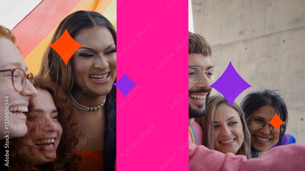 Colorful Universal Transition Stock Template | Adobe Stock