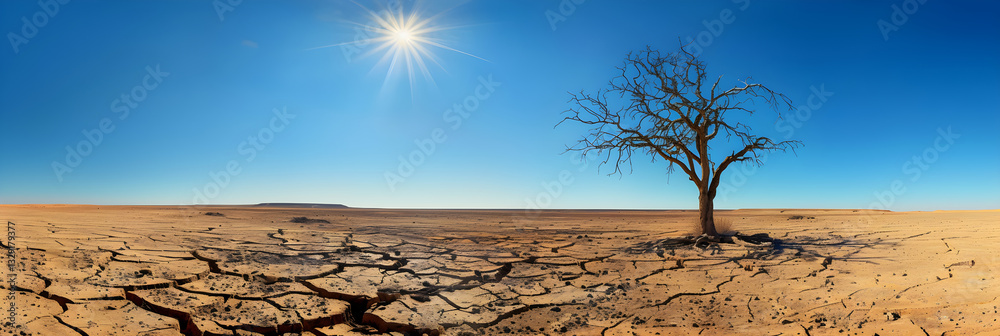 Poster Austere Desert - A Glimpse Into the Unforgiving Nature of an ...
