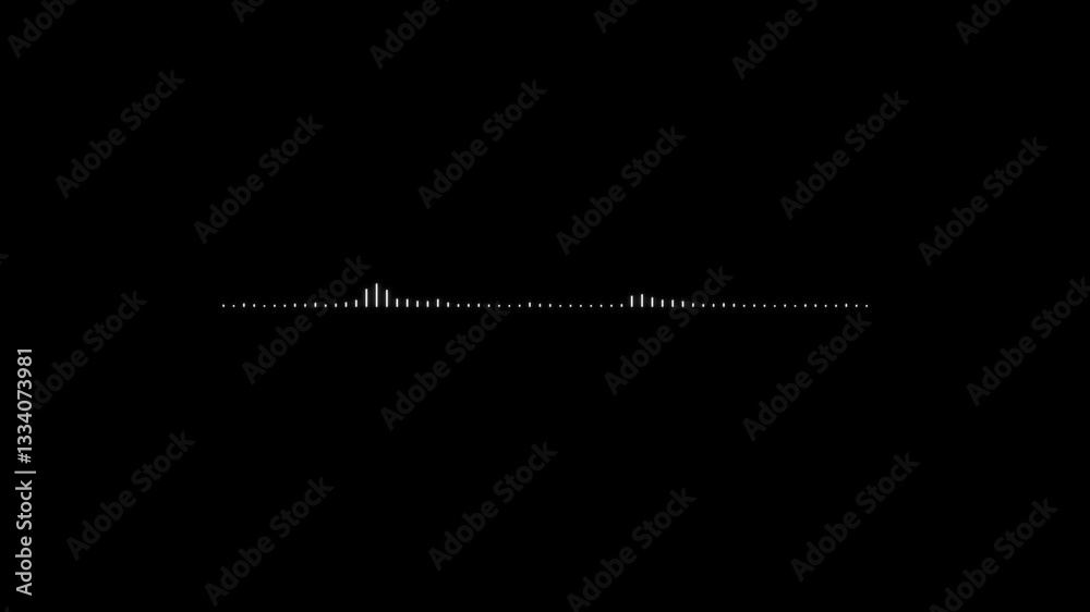 Audio wave spectrum animation video. Audio spectrum animation, music ...