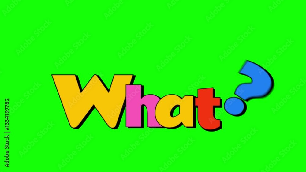 question mark animation. Cartoon comic questions marks flying animated ...