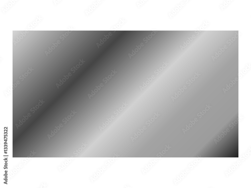 Clear, shiny acrylic sheet. Transparent plastic panel. Realistic glare ...