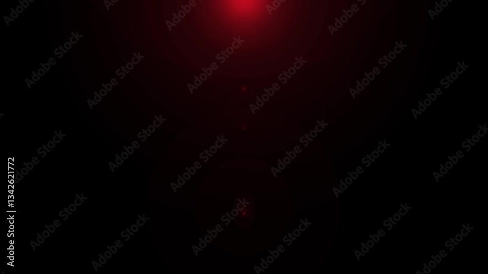 Magic light, blinking light effect. Evening emergency Disaster scene ...