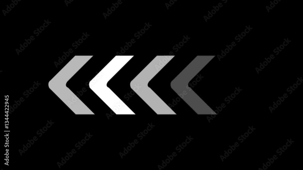 arrow loop animation. Animated arrows for the overlay video layer ...