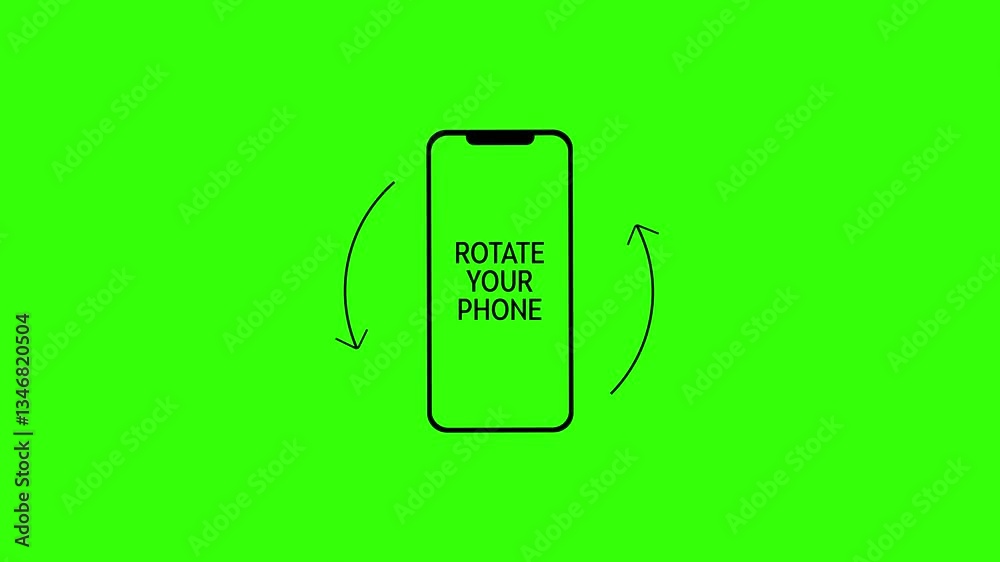 Rotate Your Device from Vertical to Horizontal. Rotate Your Phone to ...