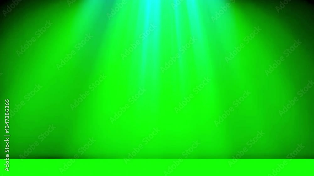 Vídeo do Stock: 4K green screen animation with glowing spotlight beams ...