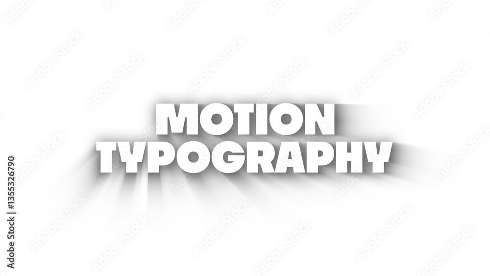 Motion Typography Stock Template Adobe Stock