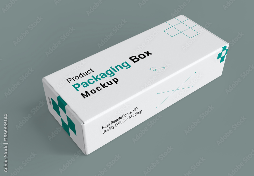 Medical Paper Box Mockup Stock Template | Adobe Stock