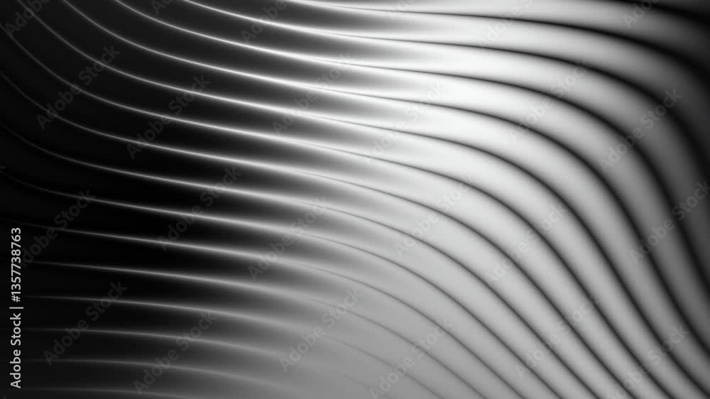 Wallpapers with a cool animated black and white gradient and flowing ...