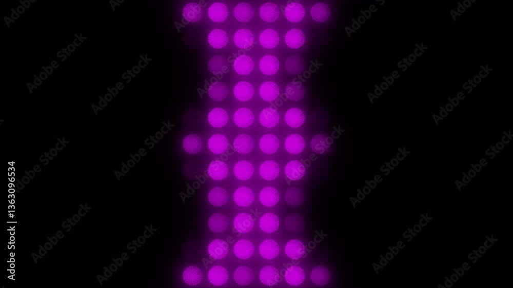 Lights Board Loop LED Background Animation Lights Flashing Wall Showtec ...