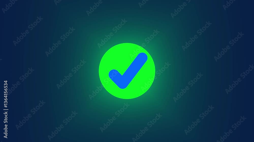 Animated check mark icon animation checklist signs,black check mark icon animation in green ...