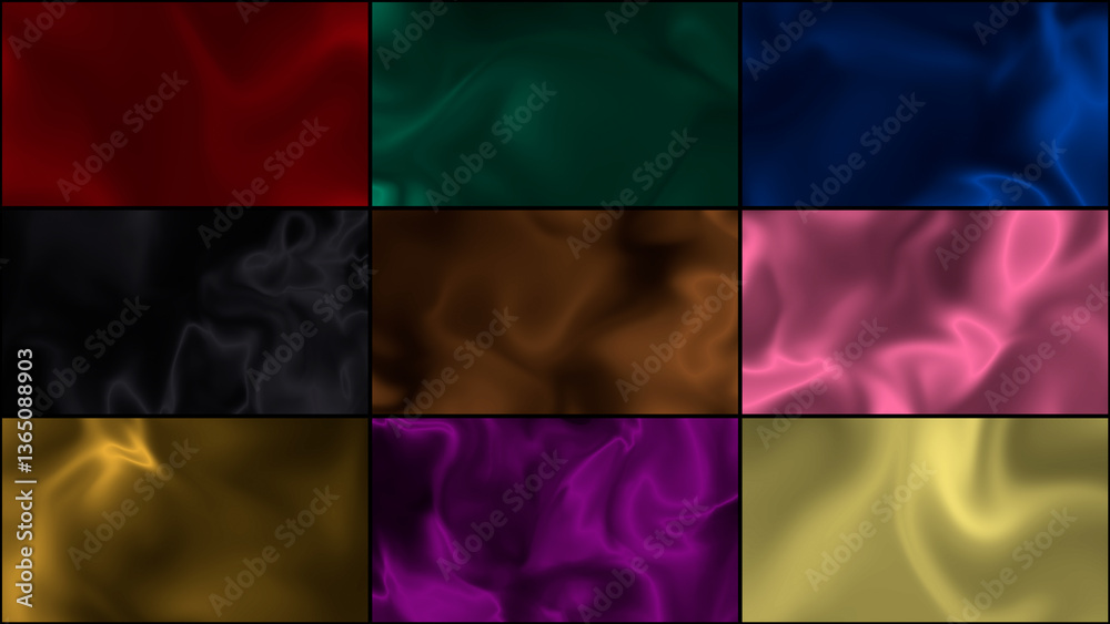 Silk Gradient Backgrounds Stock Template | Adobe Stock