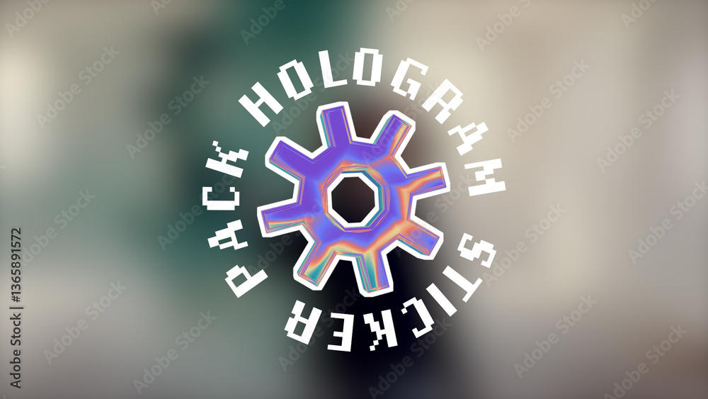 Hologram Overlay Pack V01 Stock Template | Adobe Stock