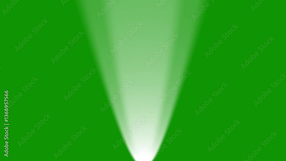 Spotlight Stage Background Animation Glowing Light Beams on Green ...