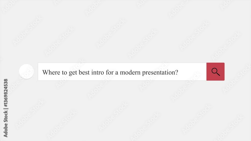 creative 3d new search bar animation template, hyper energetic search ...