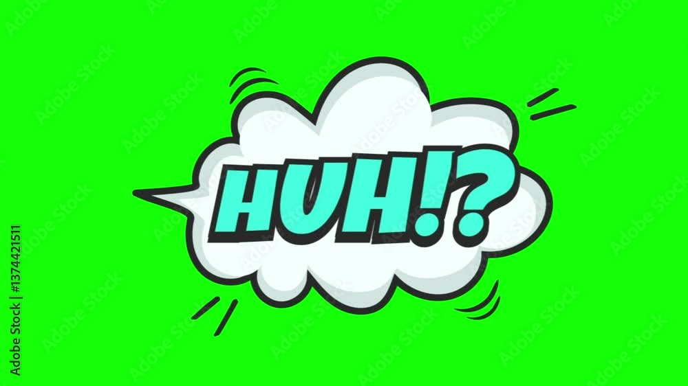 Question mark animation pop up question mark flat alpha looping 4k ...