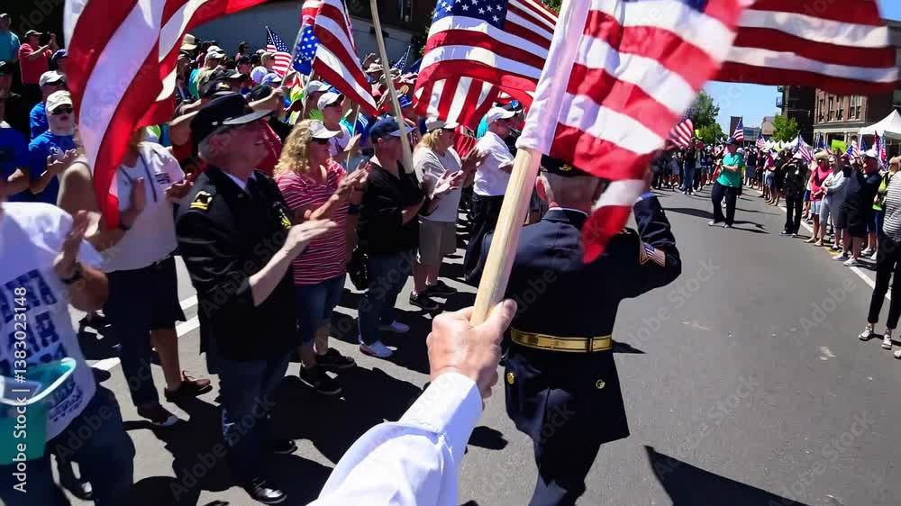 City avenue shines with festive parade where marching bands uplift ...