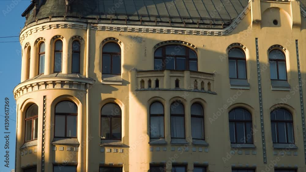 The Cat House in Riga, Latvia - an Art Nouveau building - stands as an ...