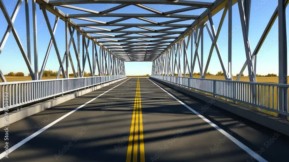 Steel Truss Bridge Design: A Perspective of Modern Engineering Stock ...