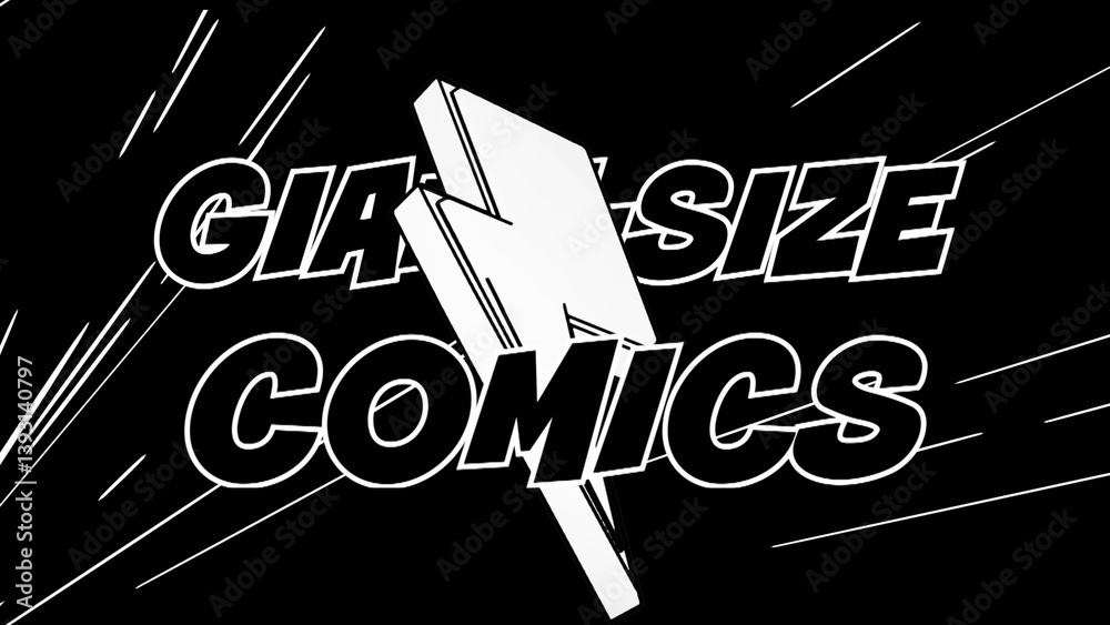 Award Comic Logo Reveal Stock Template | Adobe Stock
