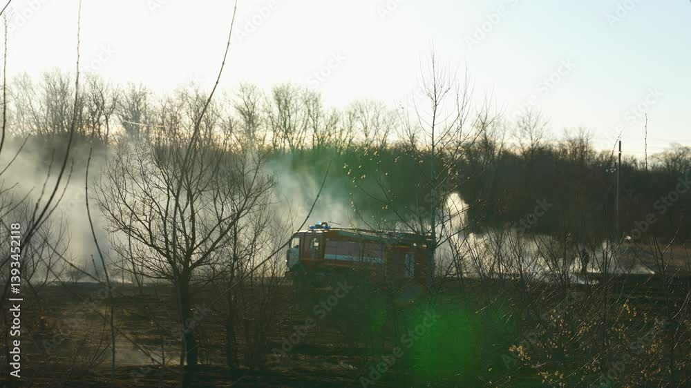 fire hydrant access, wildfire containment, fire brigade, thermal ...