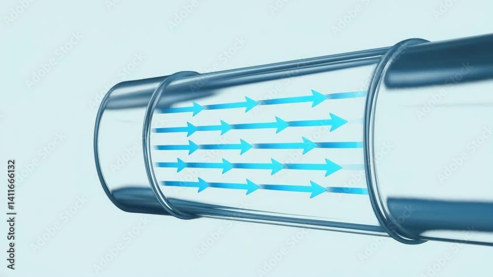 Efficient air duct engineering system showcases transparent tube design ...