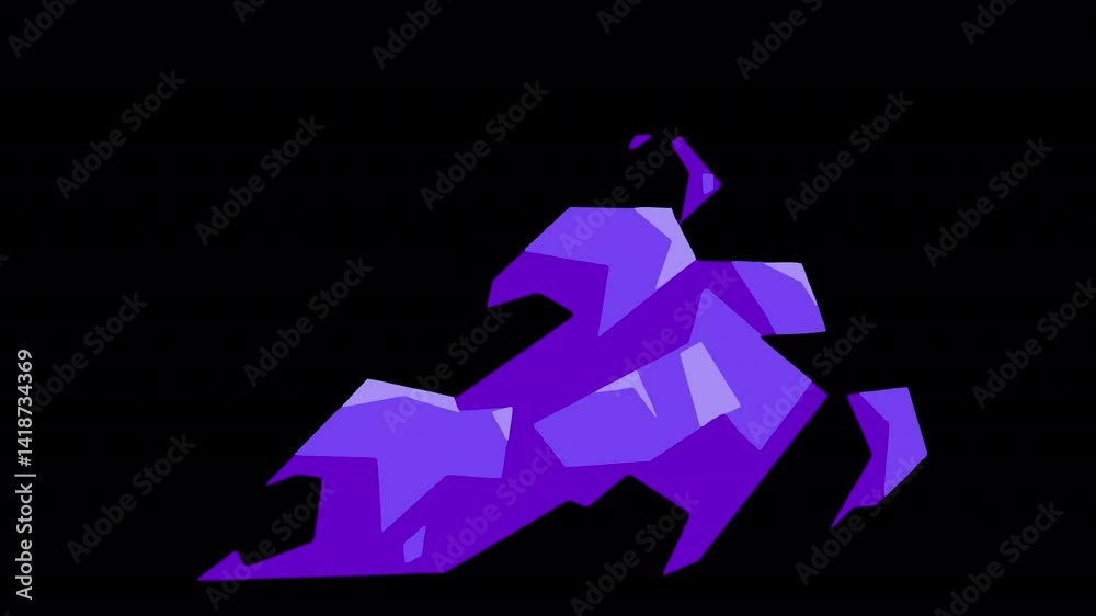 Cartoon Polygonal Fire Elements Motion Graphics Pack is a set of colorful low poly fire ...